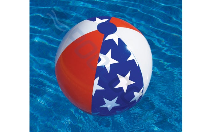 Americana Beach Ball | Wilson Pools